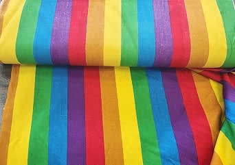 Amazon.com: Rainbow Pride Stripe Vertical LGBT Gay Colorful Printed on ...