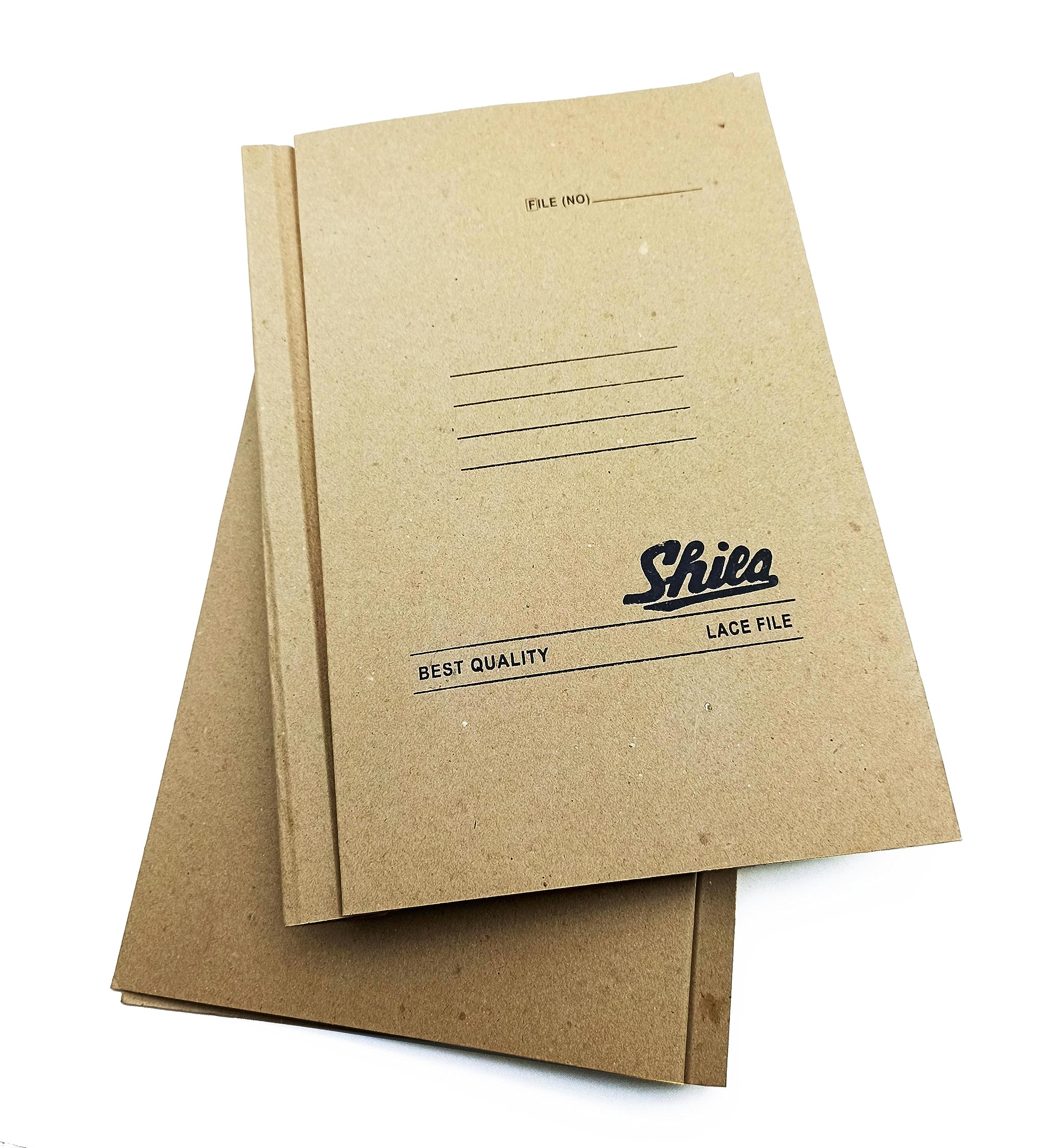 CRAFTWAFT Shila Hard Board Brown Lace File, Document Punch File, Lace ...