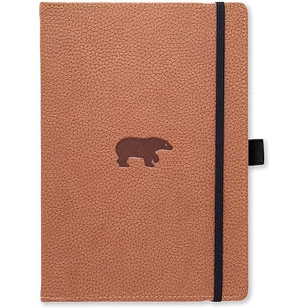 Amazon.com : Dingbats - Wildlife Lined Medium Notebook, Brown Bear, A5 ...