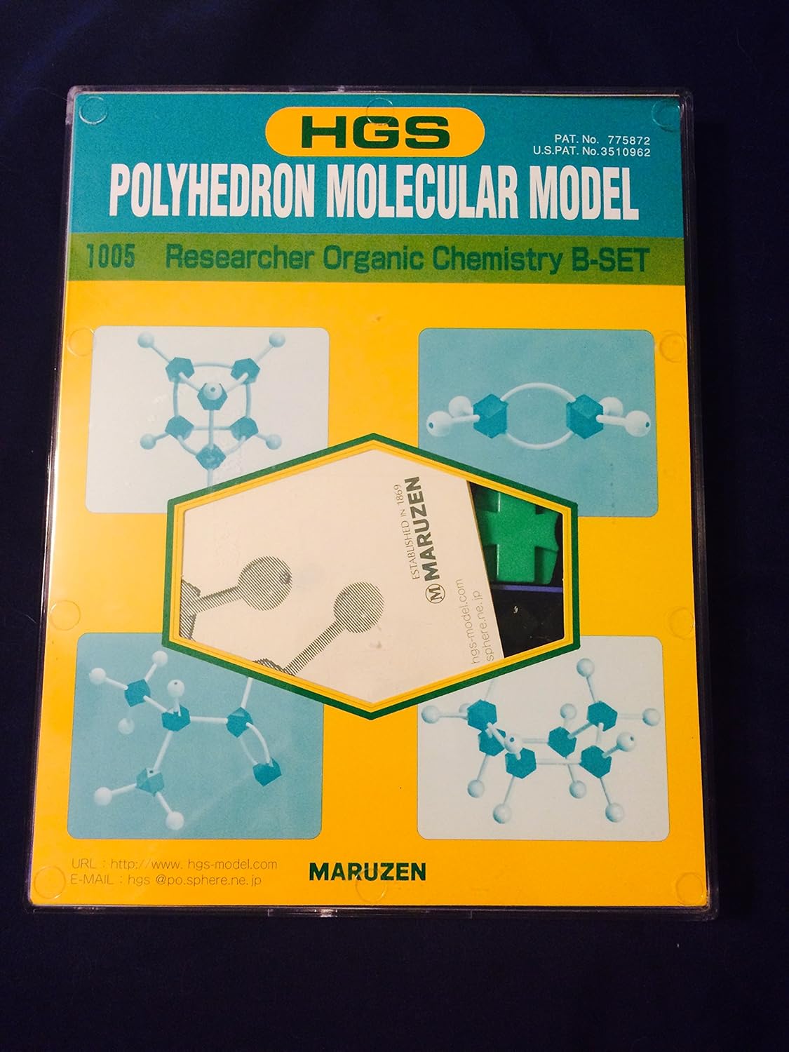 Hgs Molecular Structure Models: Organic Chemistry: Maruzen, Benjamin ...
