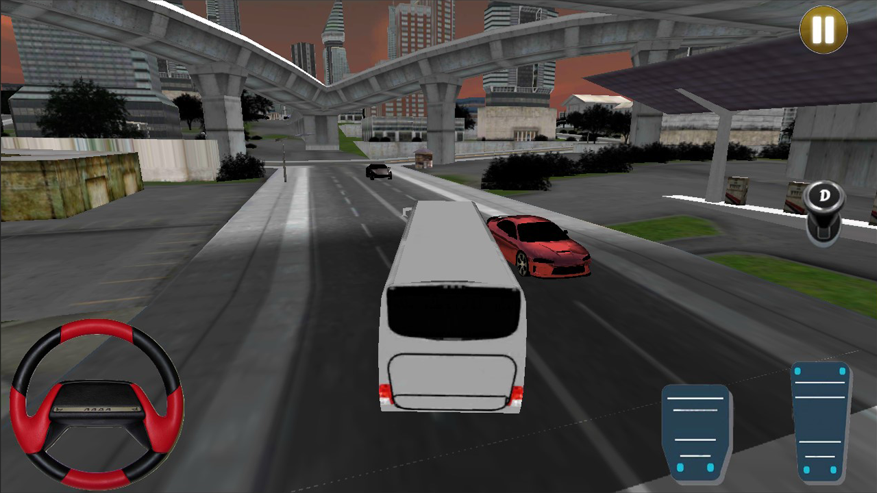 Modern Heavy Bus Driving Game - Public Transport City Bus Racing ...