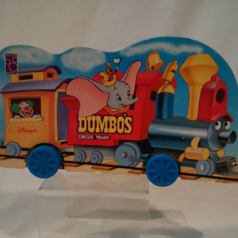 Dumbo Circus Train RARE Vintage Dumbo Circus Train By Polistil Made In