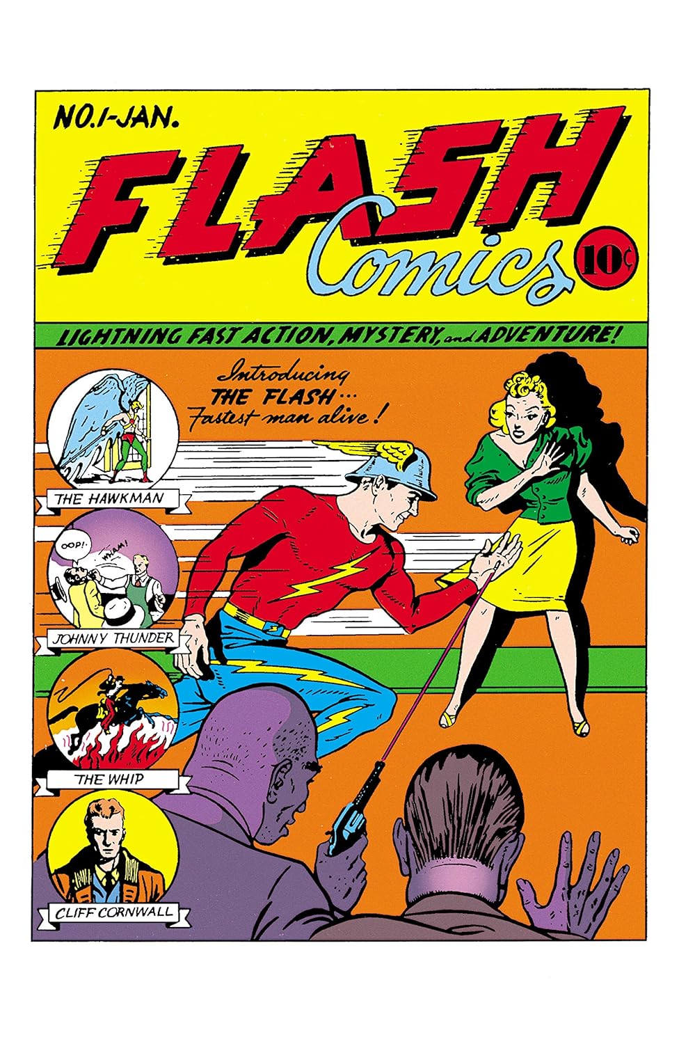 Amazon.com: Flash Comics Vol. 1 #1 eBook : Fox, Gardner, Moldoff ...