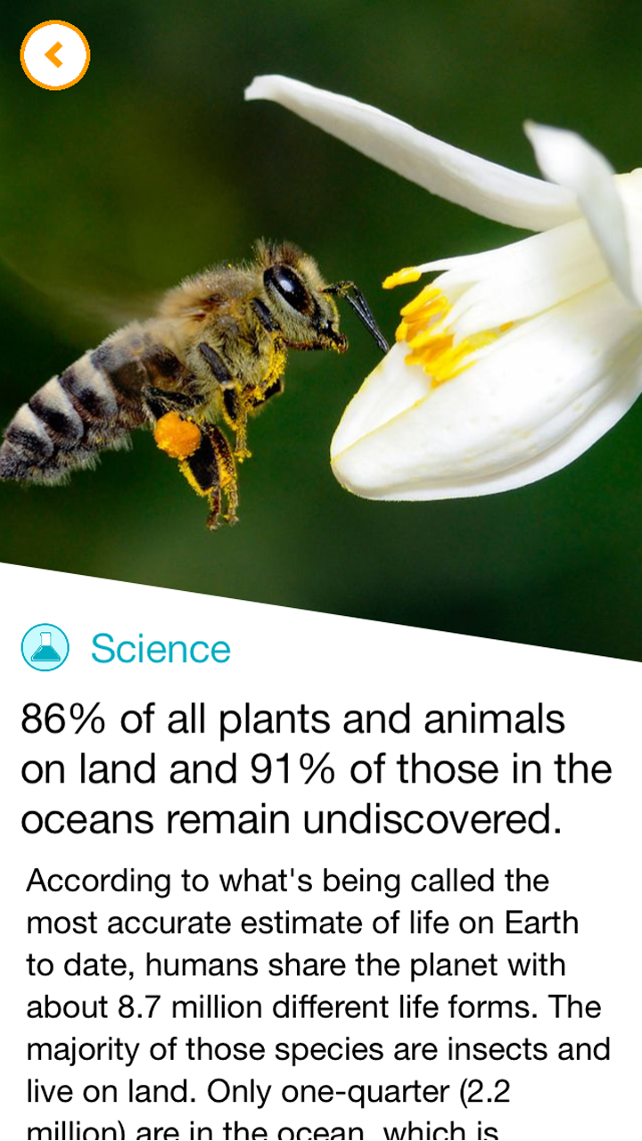 OMG Facts: Fun New Facts Daily - App on Amazon Appstore