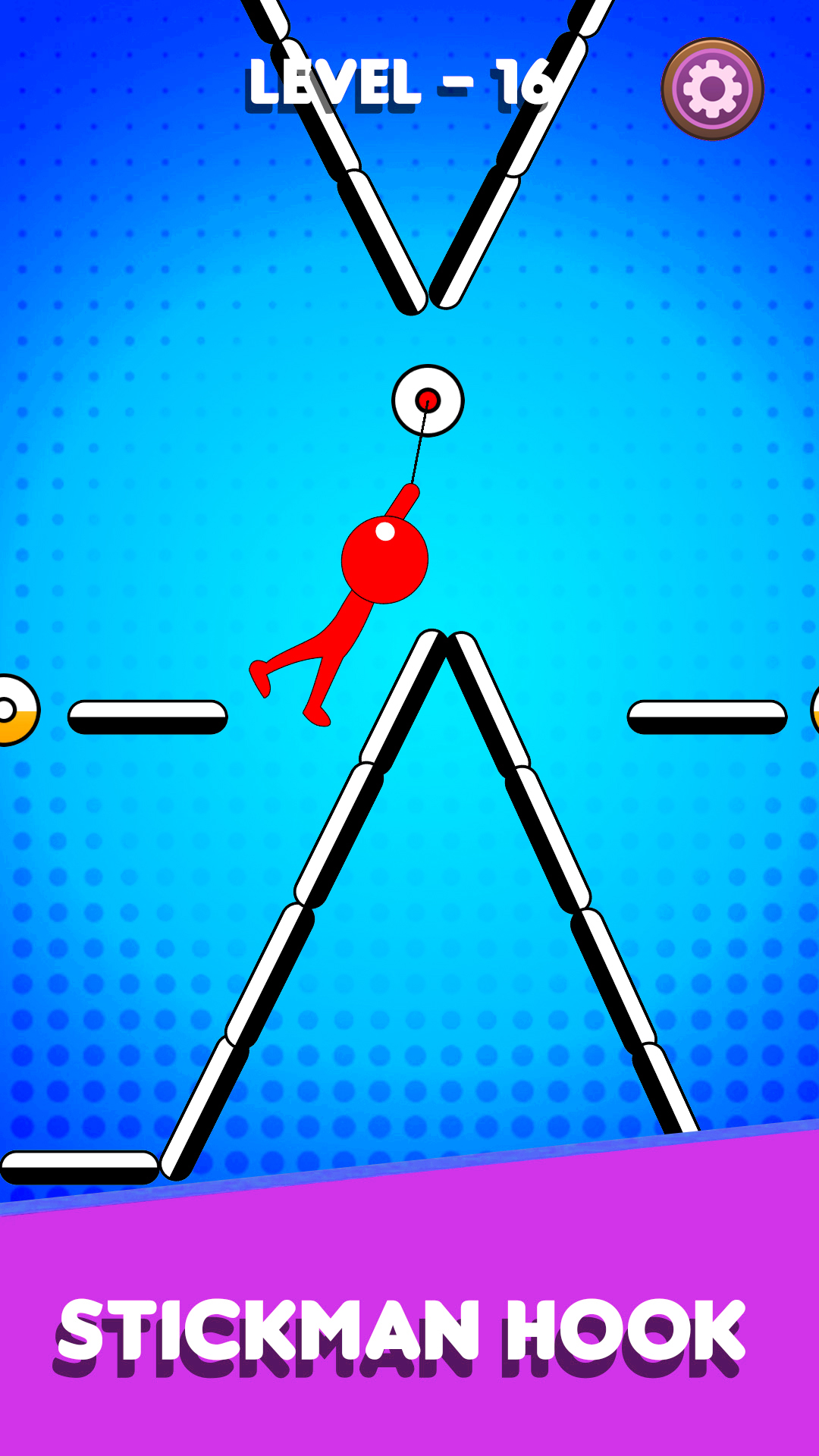Stickman Hook Rope Master: Spider flying Hero Jump Challenge Rush Super Action Stickman Hook ...