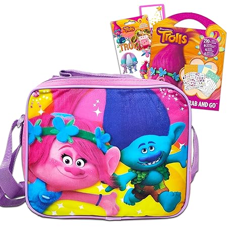 Amazon.com: Trolls Tin Box Gift Set for Kids - Tin Lunch Box, Tin ...