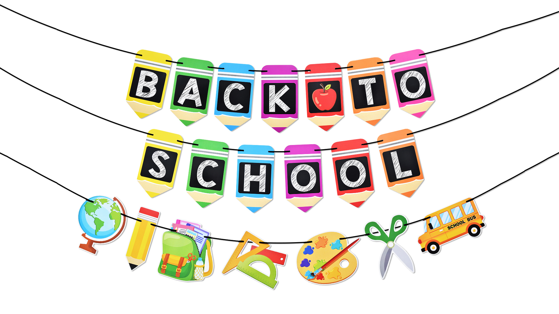 Back To School Banner Clip Art