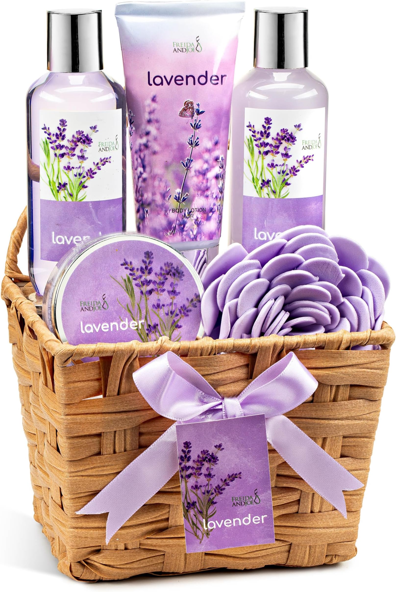 Amazon.com : Bath Gift Set for Self Care, 11pcs Luxury Spa Gift Baskets ...