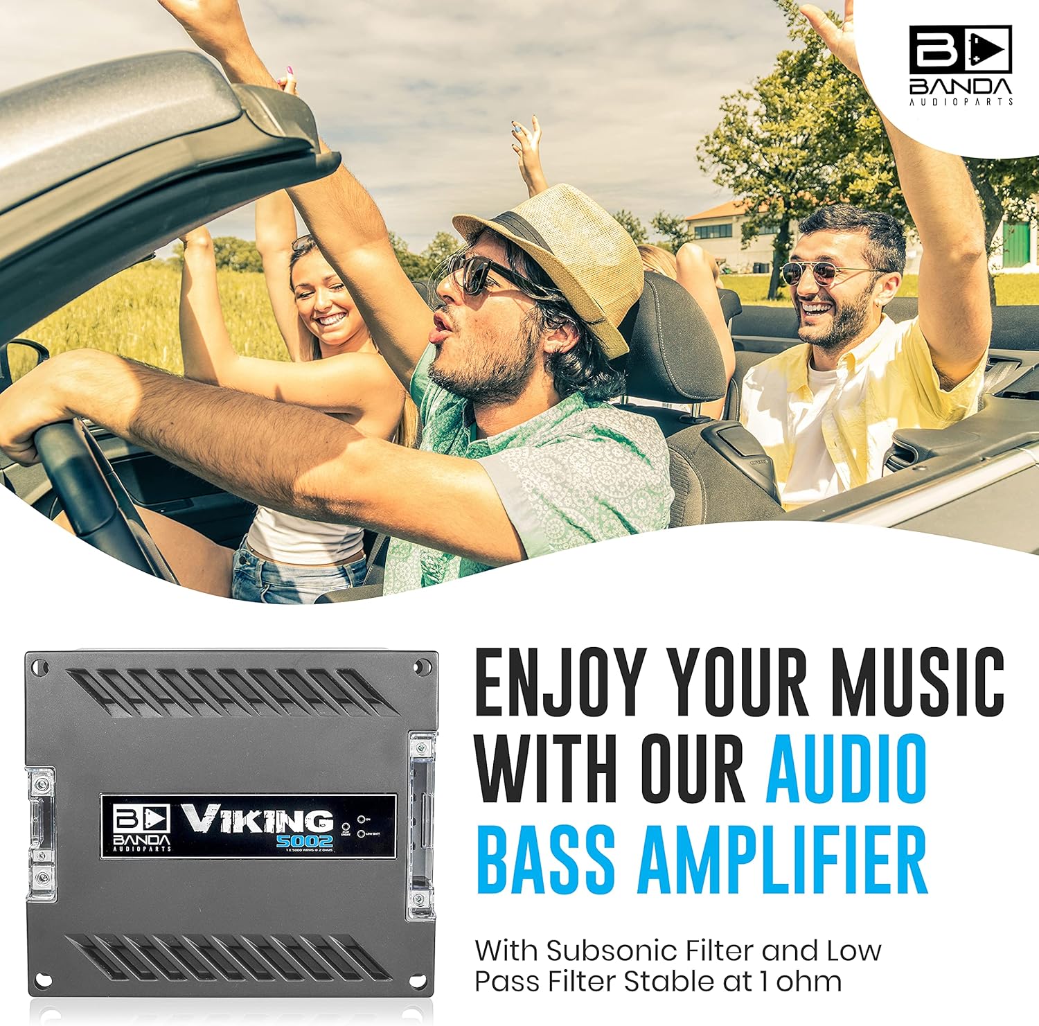Blасk Frіdау 🔥 BANDA 1-Channel Vehicle Audio Bass Amplifier - High ...