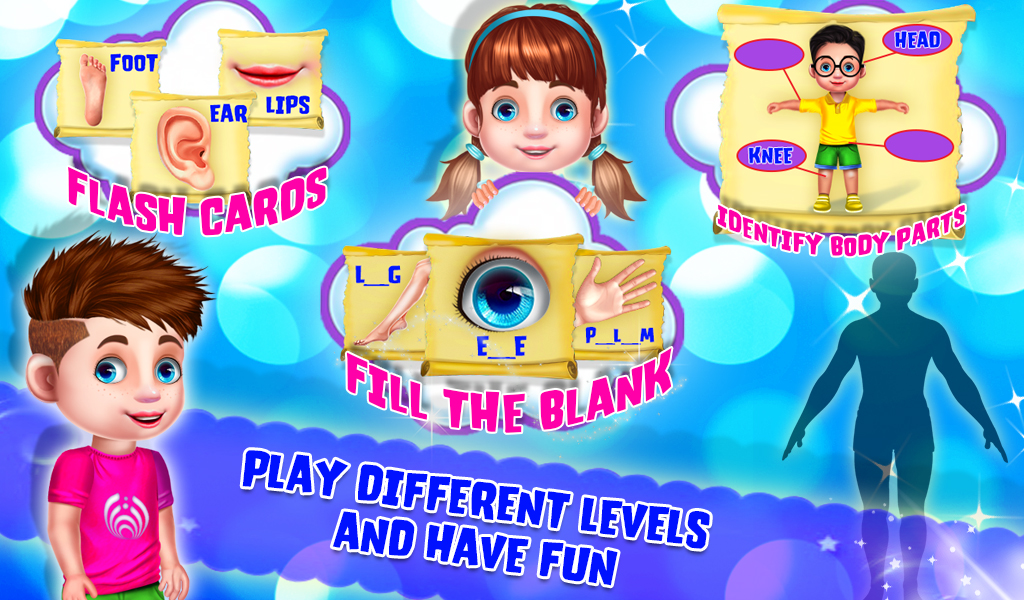 Kids Learning Human Bodyparts - App on Amazon Appstore