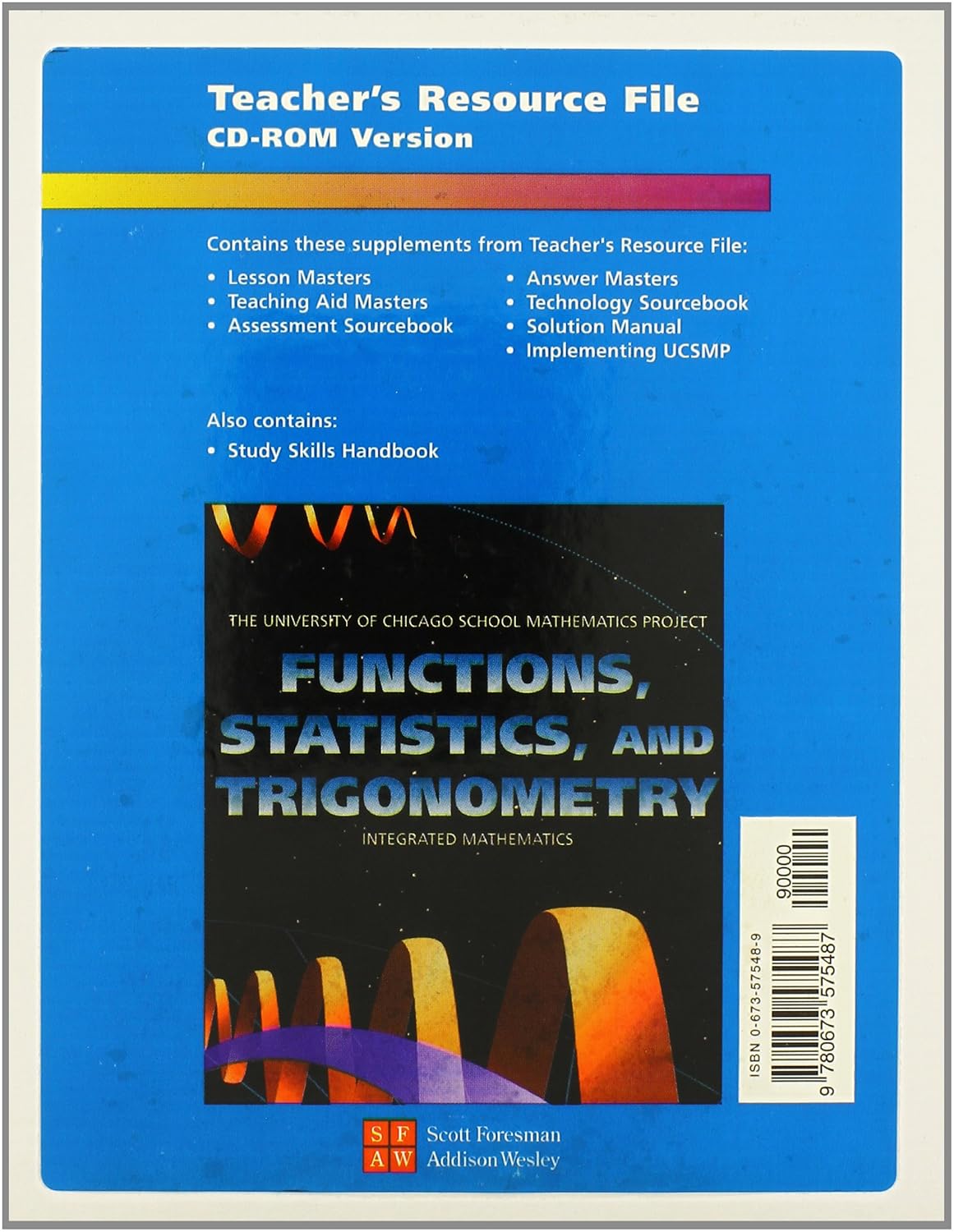 Amazon.com: Functions, Statistics, and Trigonometry: Integrated ...
