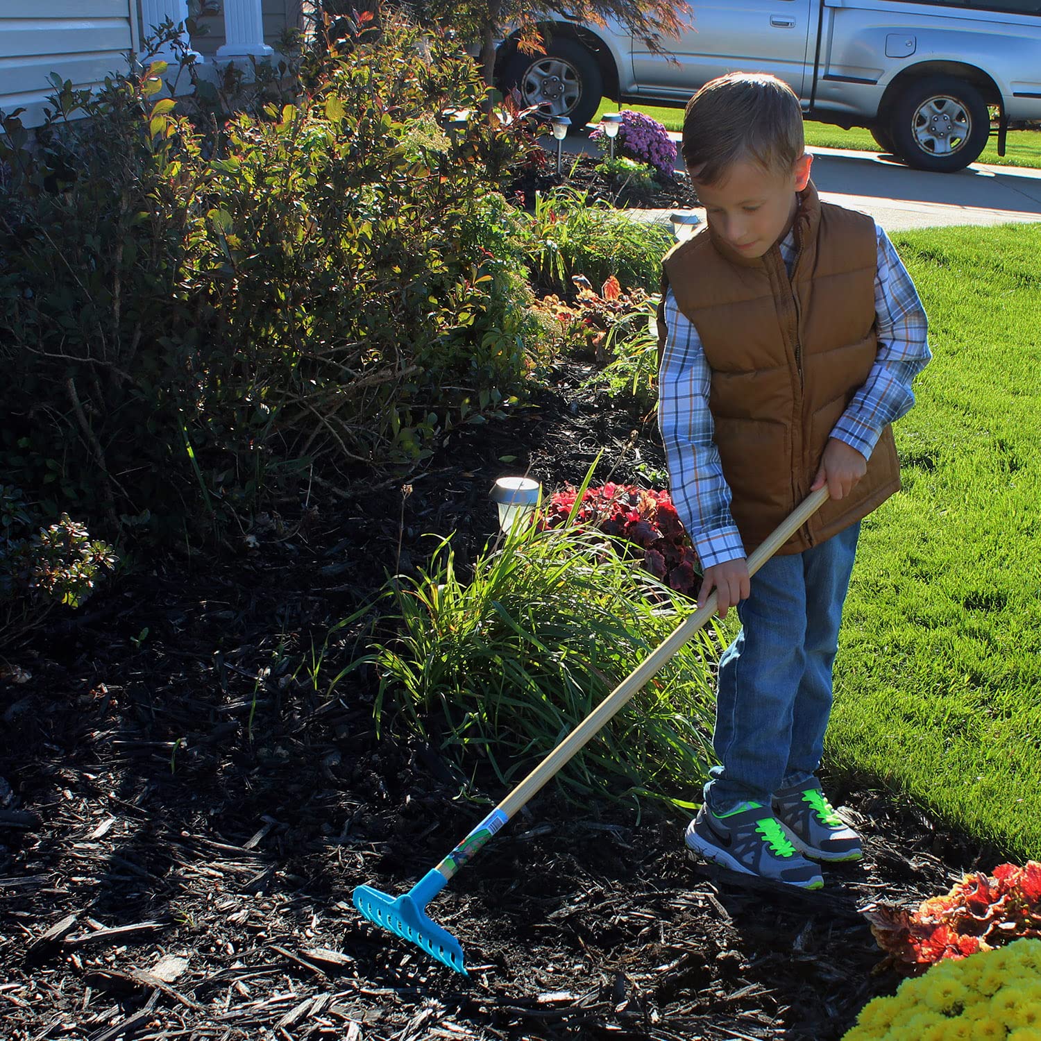 Little Diggers Kids Garden Tool Set – Four-Piece Set – Child Safe Tools ...