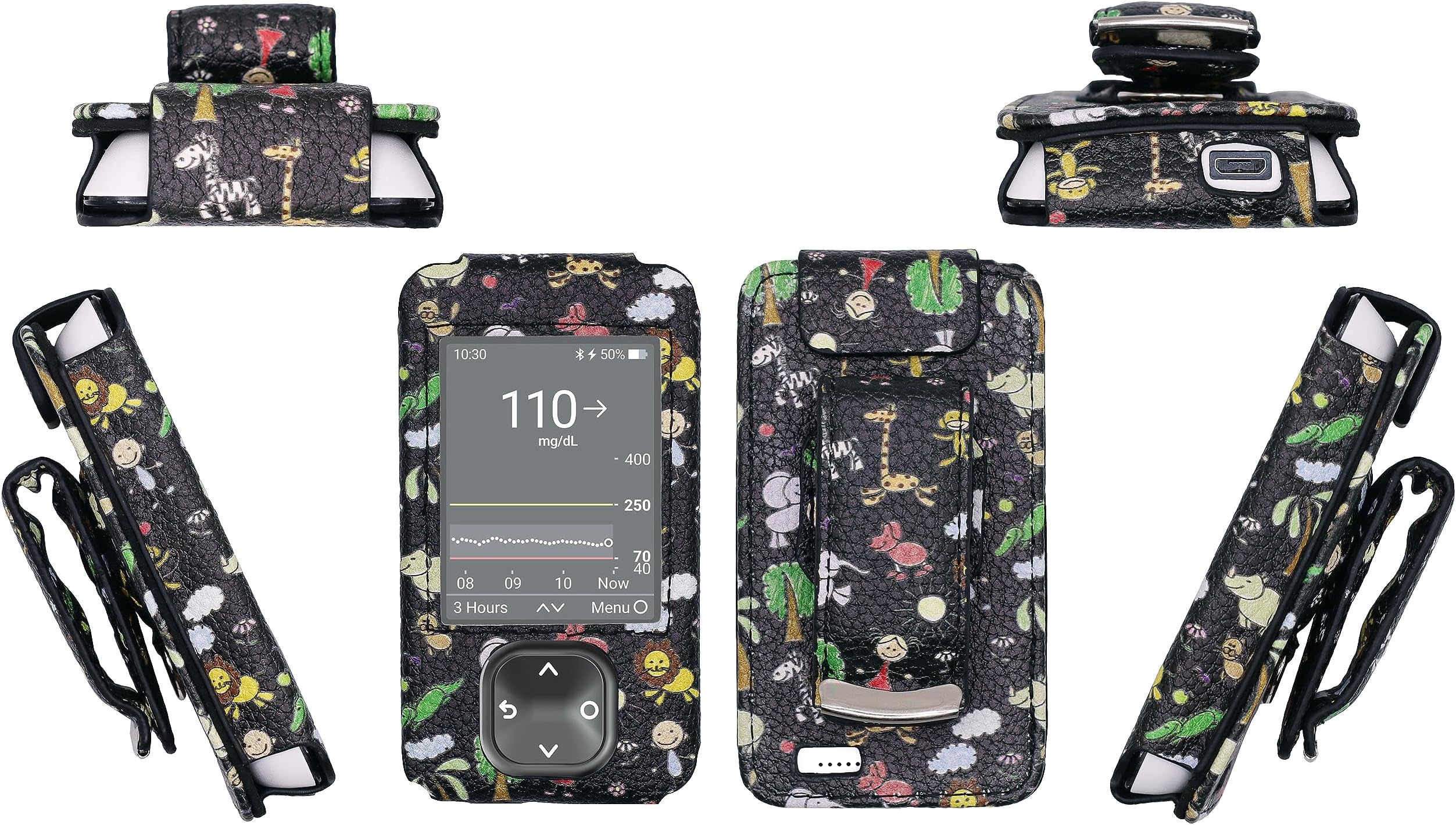 Amazon.com: Premium Patterned Holster (with Belt Clip/Lanyard) for ...