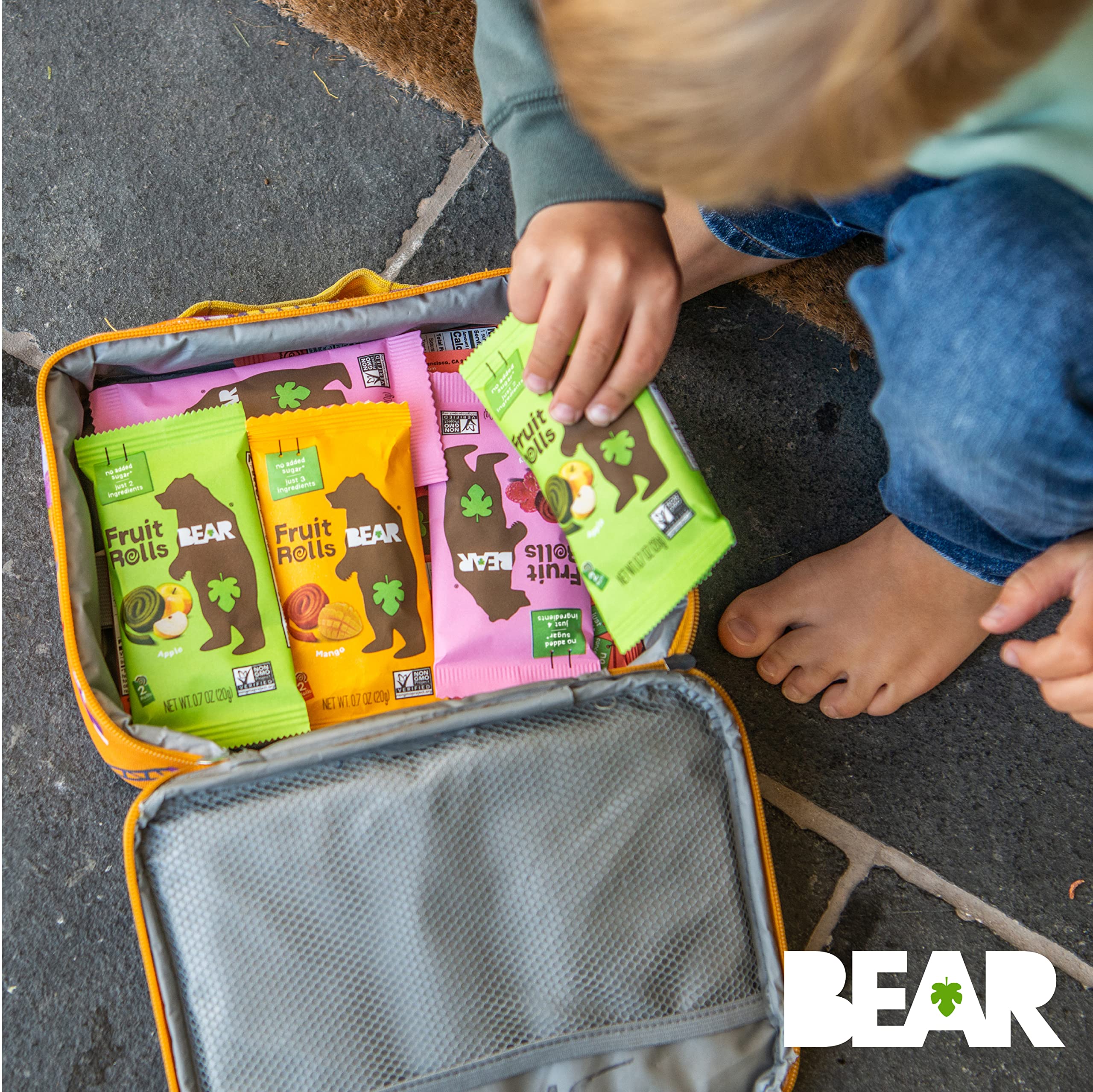 Snapklik.com : BEAR Real Fruit Snack Rolls - Gluten Free, Vegan, And ...