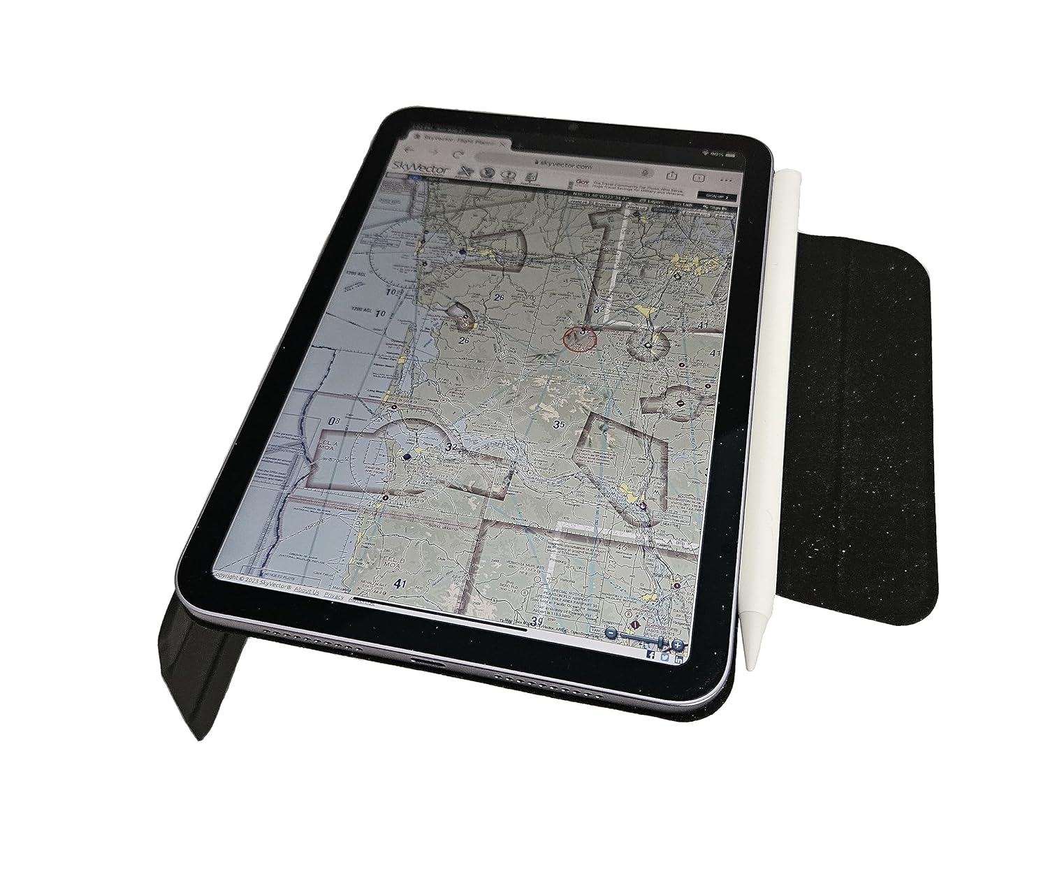 Crystal Pilot Flight Pad 6 Plus. Rodillera 3 en 1 para tableta con ...