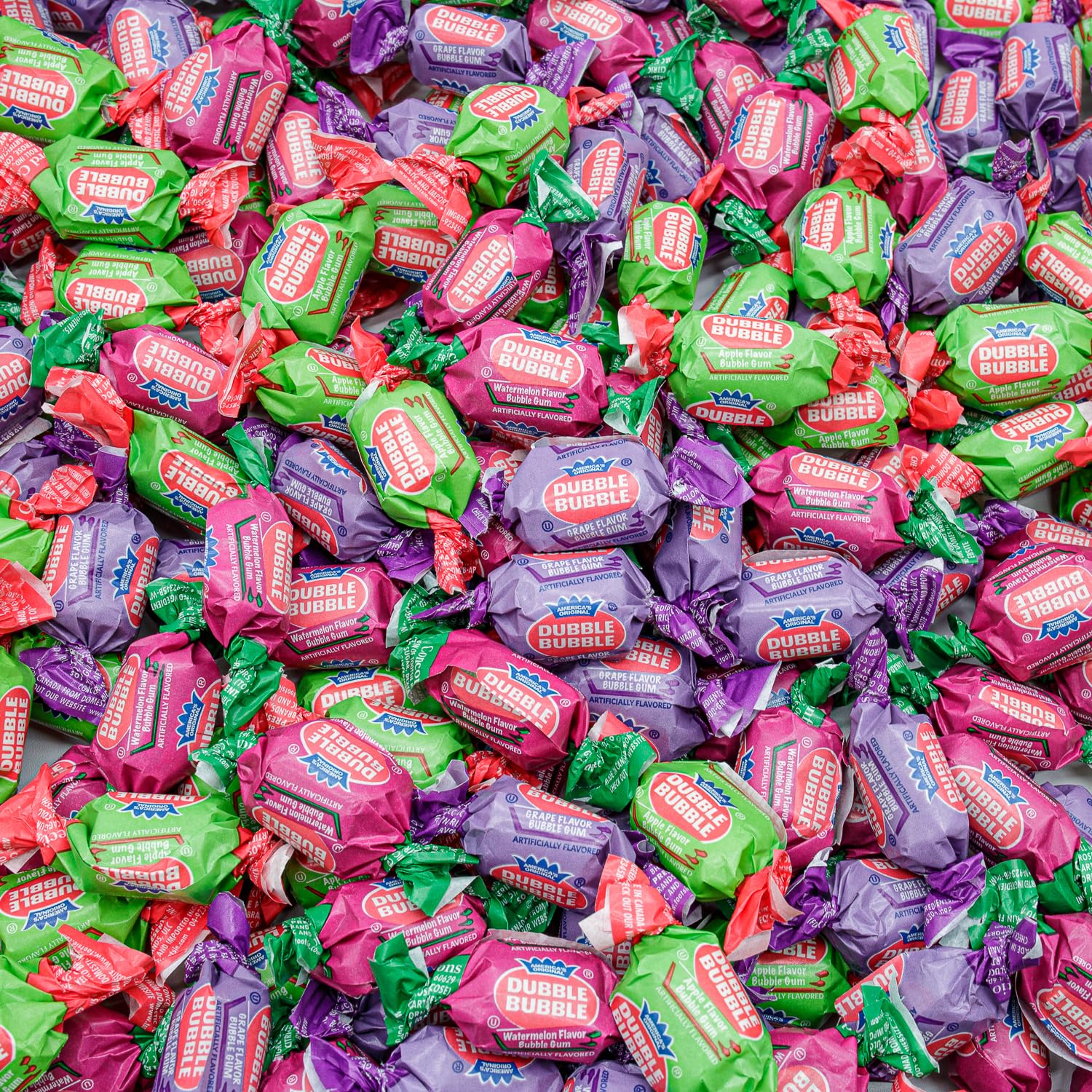 Amazon.com: DUBBLE BUBBLE Gum Mix 5 pounds – Bulk Bag, Assorted Fruit ...