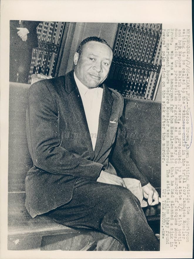 Vintage Photos 1966 Photo Roscoe Brown Courtroom Witness Trial Candace ...