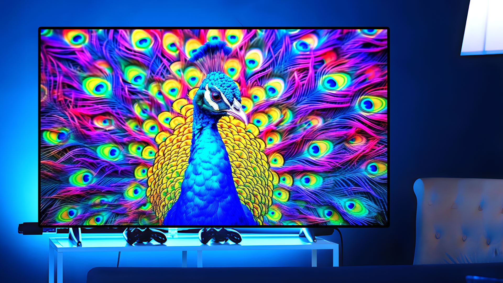 Peacock Prism Show – Vivid Feather Colors & Royal Visual Display - App ...