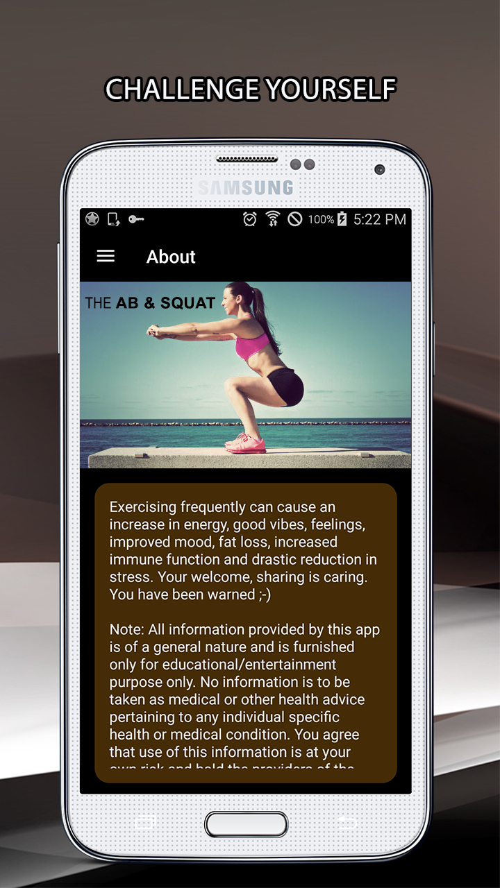 30 Day AB and Squat Challenge - App on Amazon Appstore