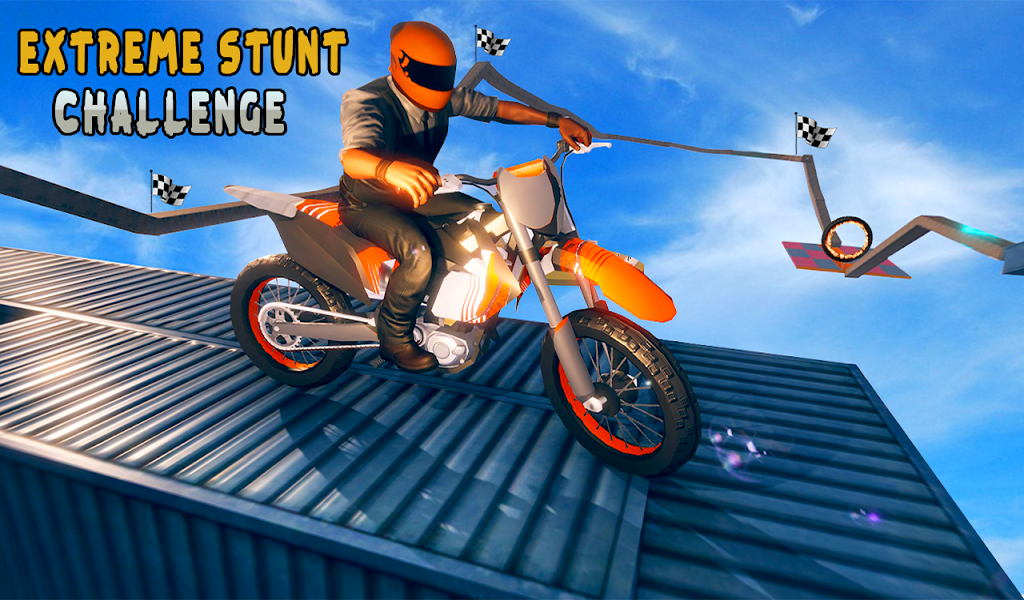 Ramp Bike Impossible Racing Games: Extreme Grand Track Auto Highway ...