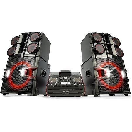 LG CM9940 Stereo Kompaktanlage (3200 Watt, CD, Radio, Bluetooth, USB ...