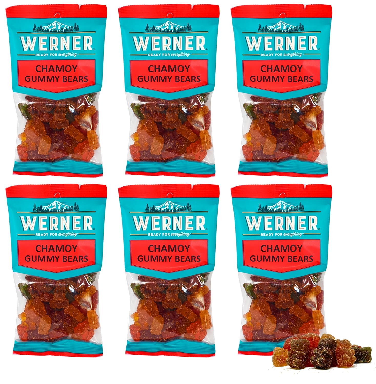 Amazon.com : Werner Sour & Spicy Chamoy Candy – Mexican Candy Chamoy ...