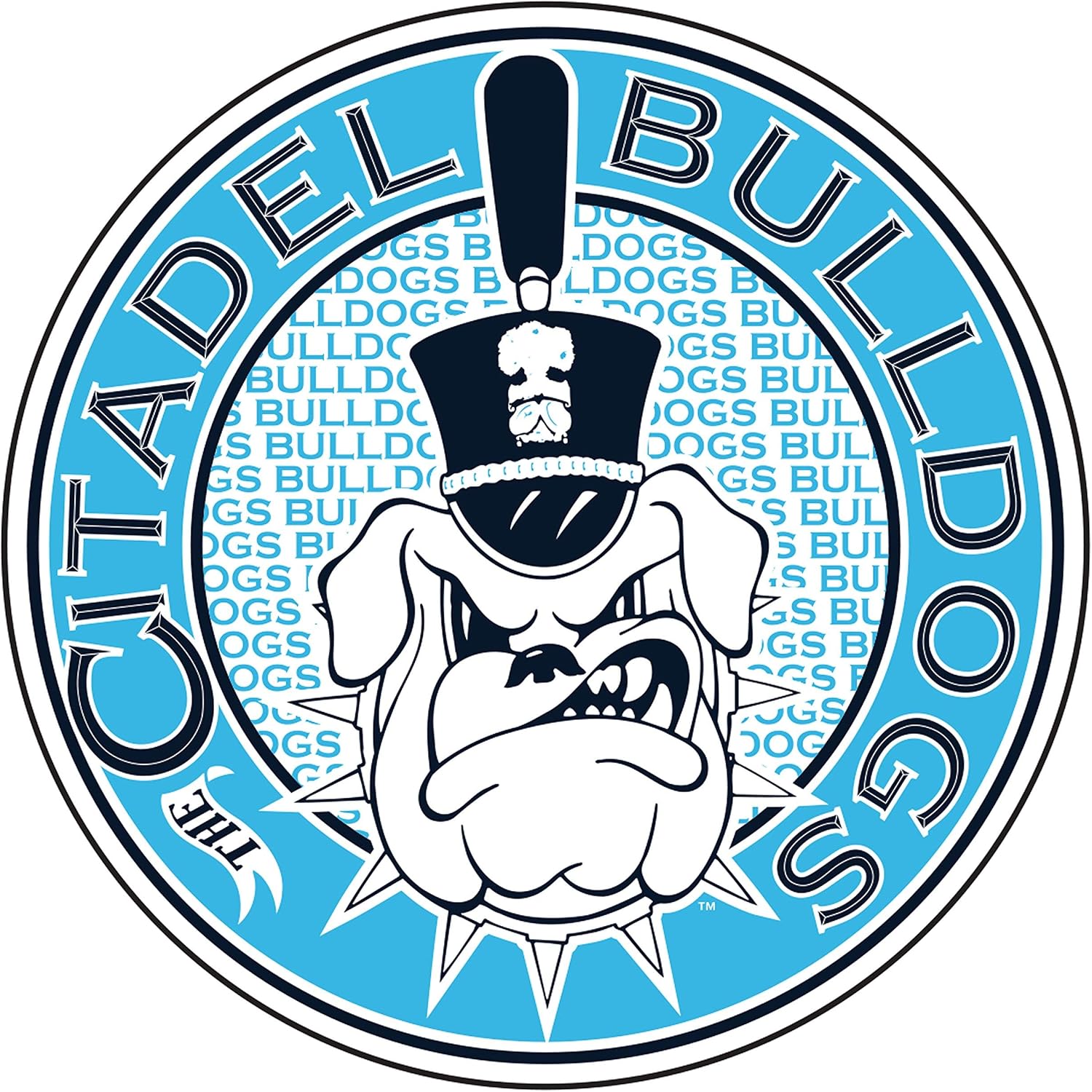 Amazon.com: Craftique Citadel Bulldogs Decal (CITADEL BULLDOGS DECAL (3 ...
