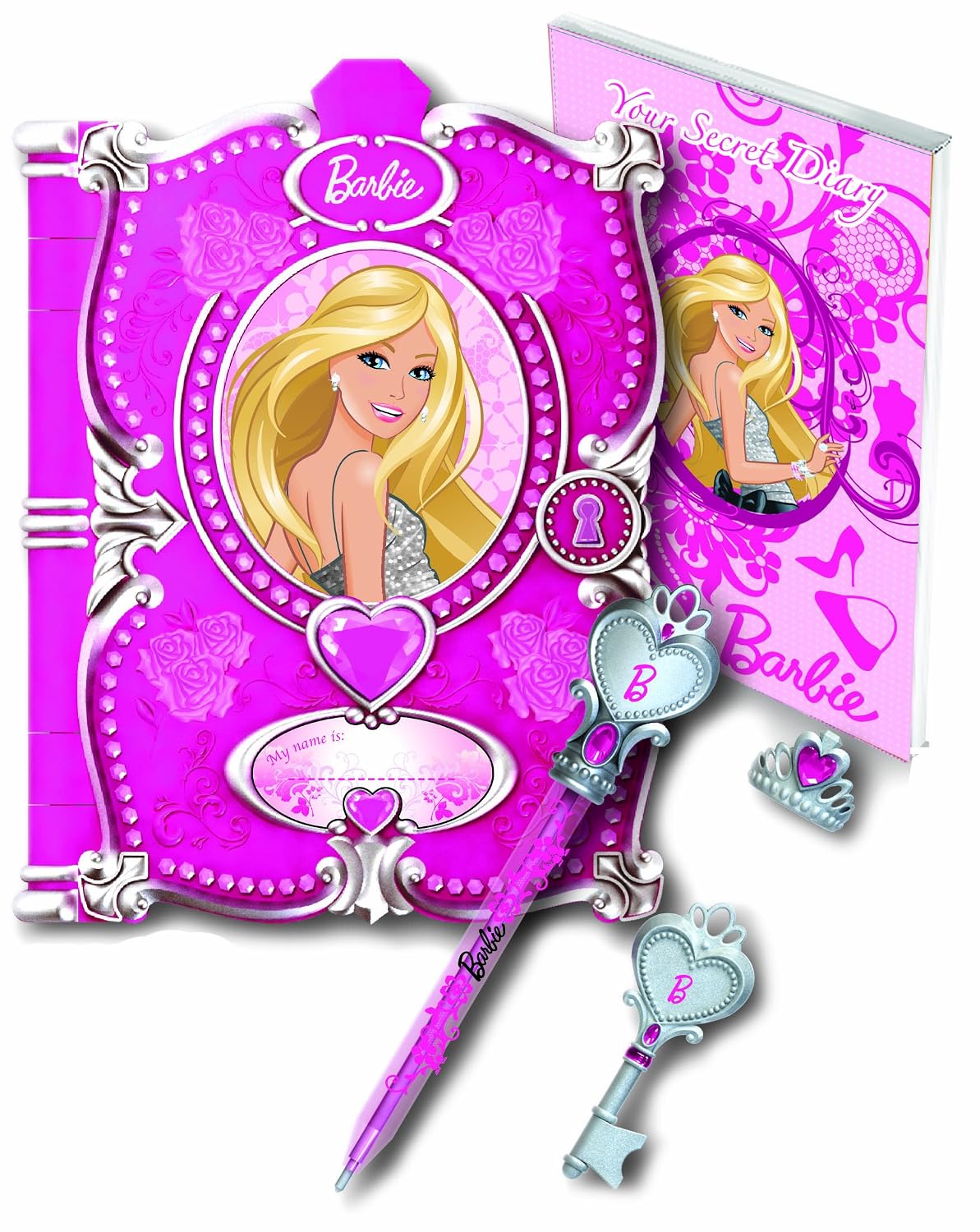 Barbie Magic Diary with Sound and Light : Amazon.in: Toys & Games