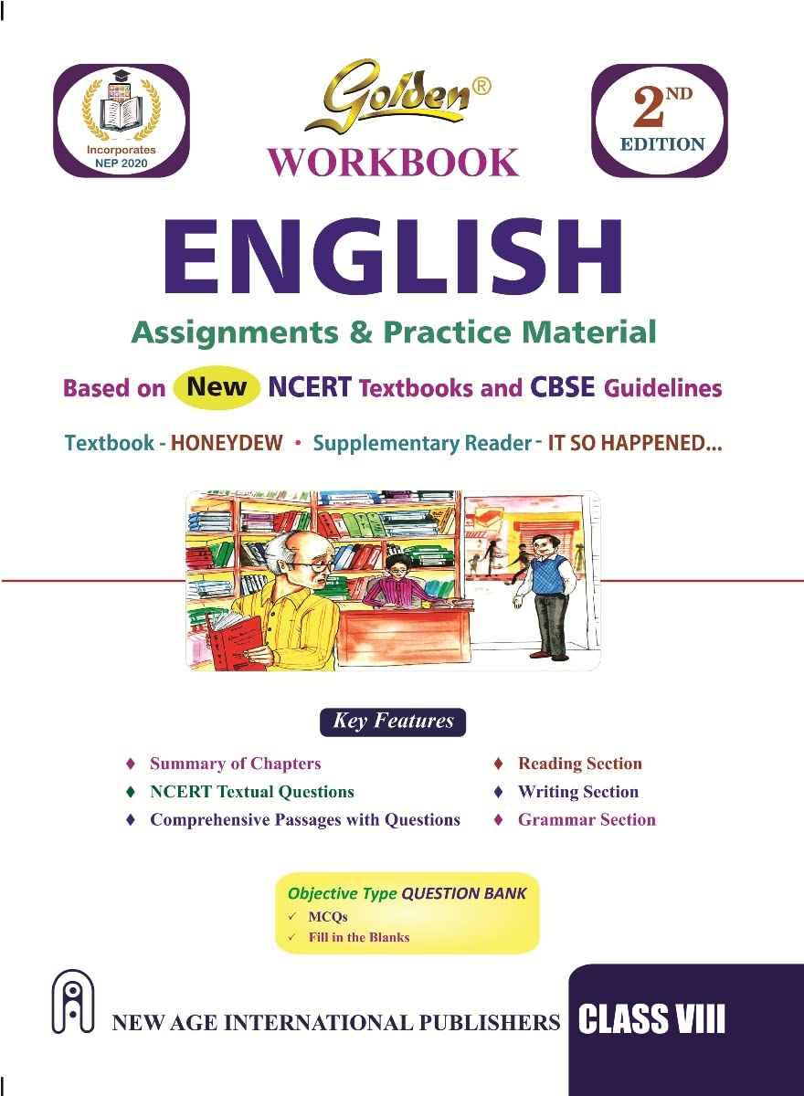 Golden English Workbook: Honeydev and it so happened: Assignments and ...