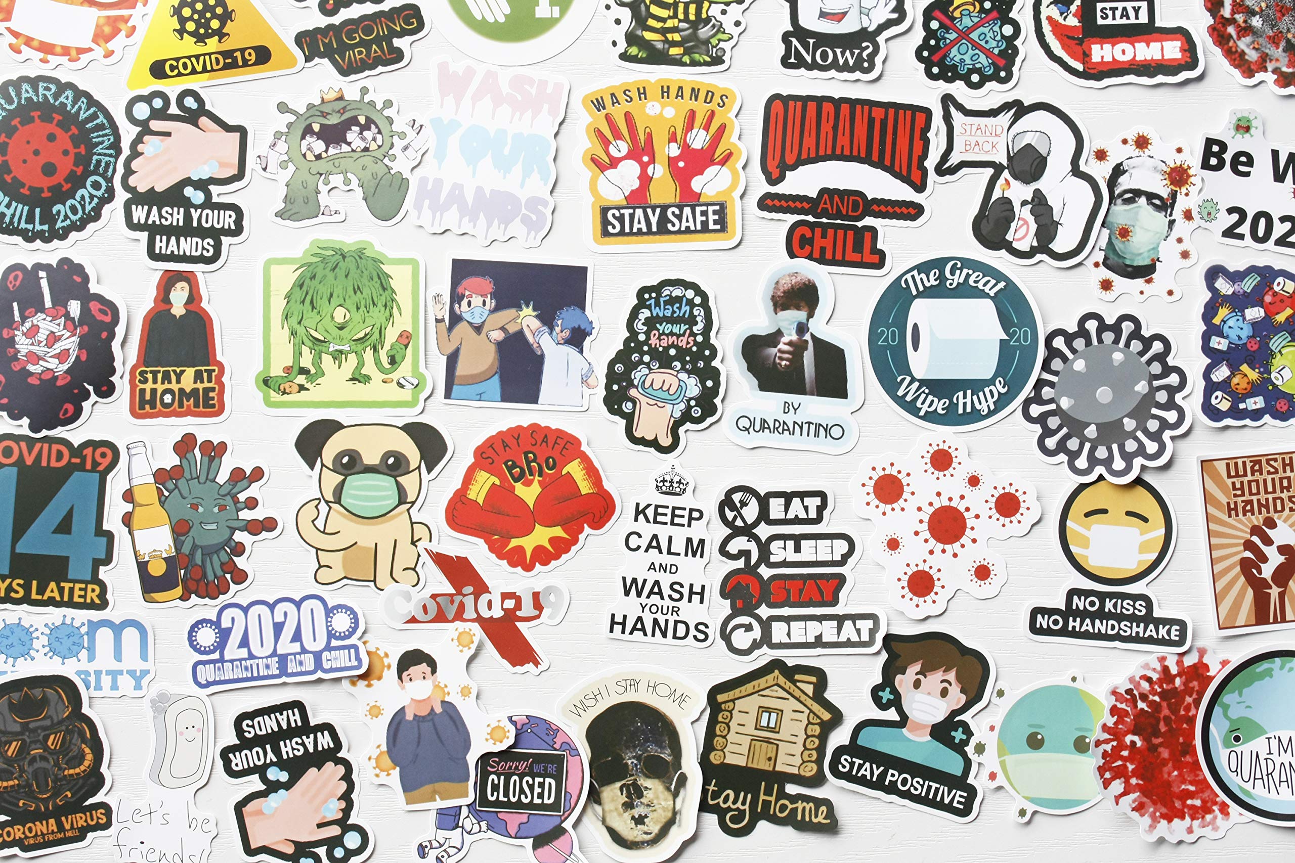 50Pcs Funny Hard Hat Stickers...B089KRKRGS | Encarguelo.com