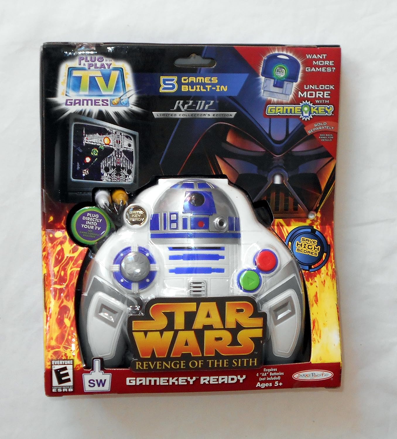 Star Wars Revenge of the Sith R2-d2 Plug It in & Play Games : Amazon.co ...