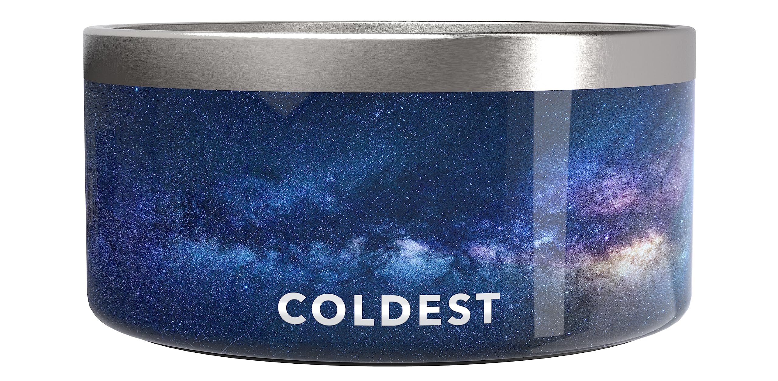 Coldest Dog Bowl - Anti Rust Metal & Non Slip Dog Bowls Large, Spill ...