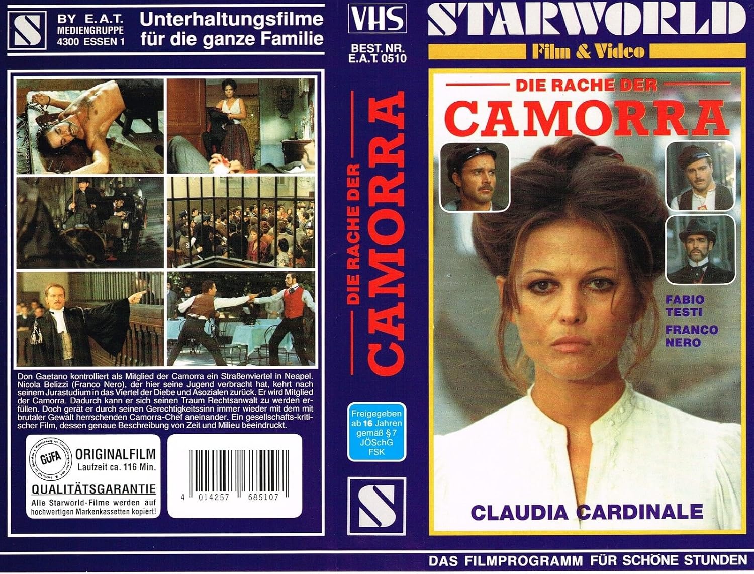 Die Rache der Camorra [Alemania] [VHS]: Amazon.es: Claudia Cardinale ...