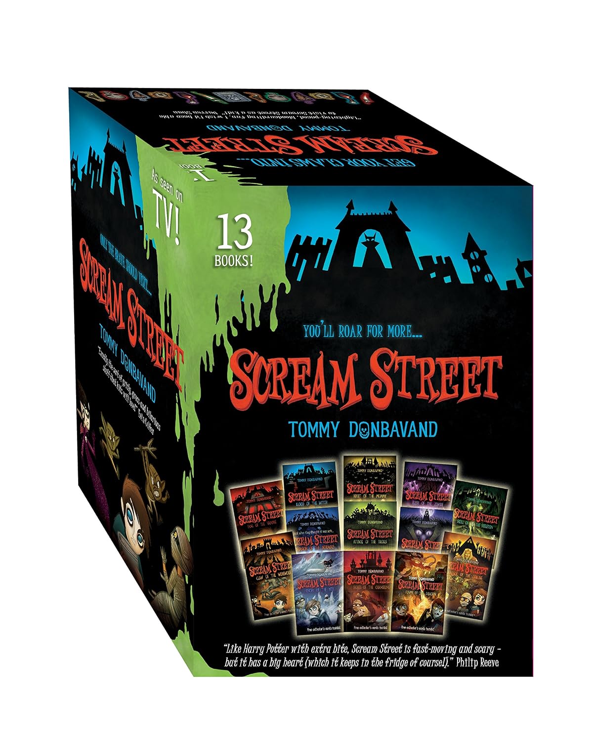 Scream Street Collection 13 Books Box Gift Set By Tommy Donbavand ...