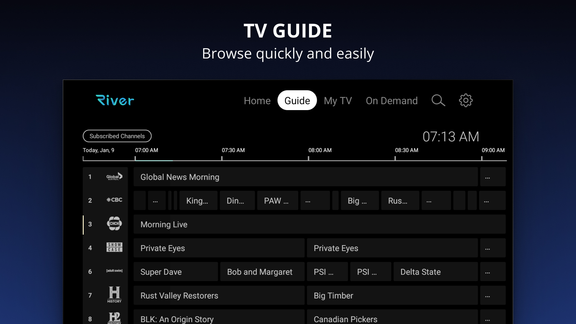 River TV: Live TV Streaming - App on Amazon Appstore
