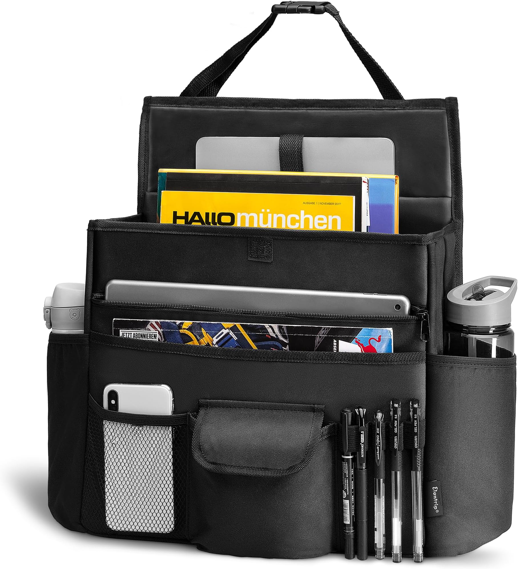 Amazon.com: Rugged Tools Car Seat Organizer - Front Seat Organizer for ...