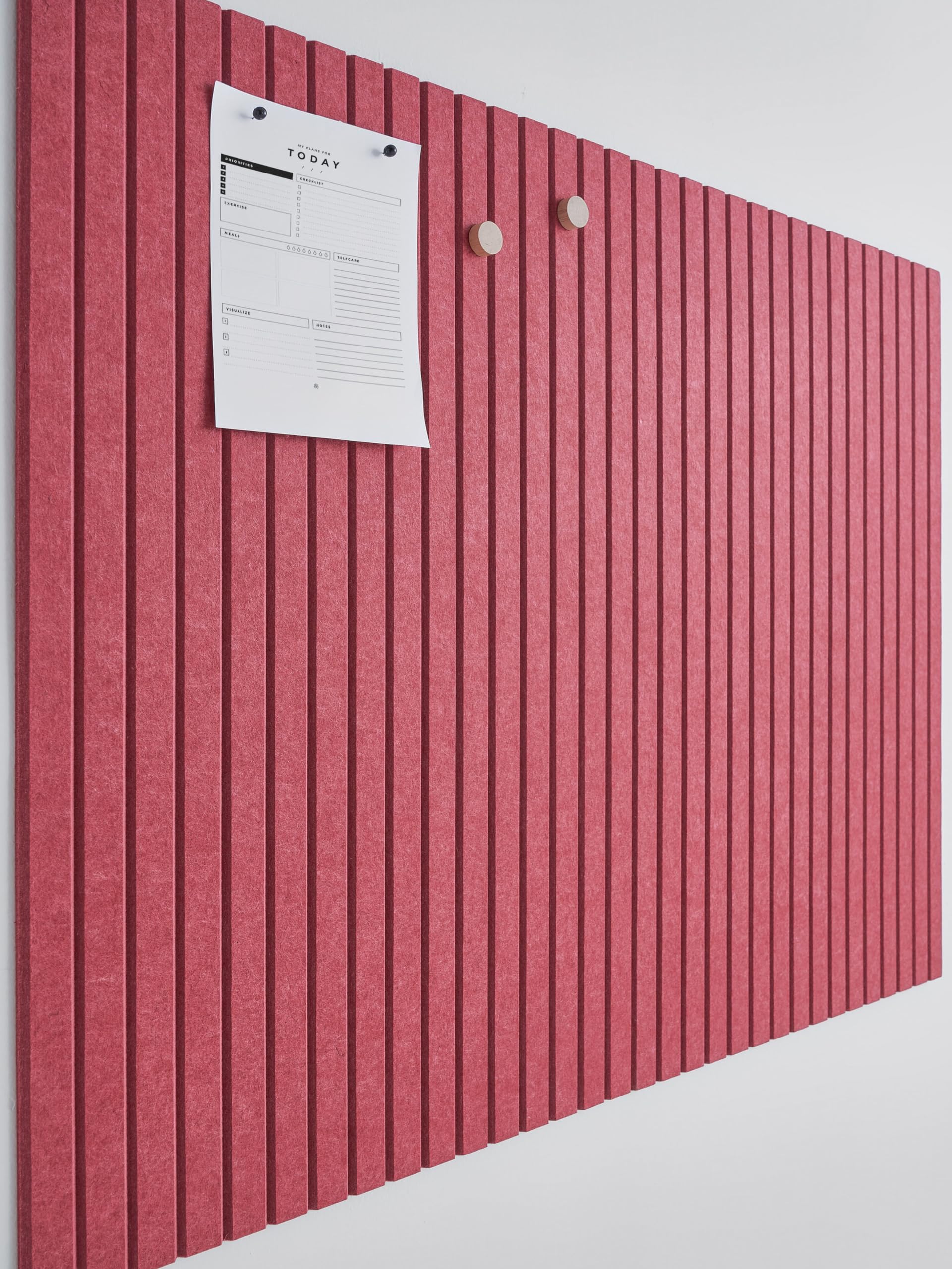 Amazon.com : VIVELDA Large Cork Boards for Walls Black Felt Alternative ...