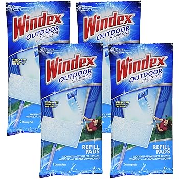Amazon.com: Windex Outdoor All in One Glass Cleaner Starter Pack of 2 ...