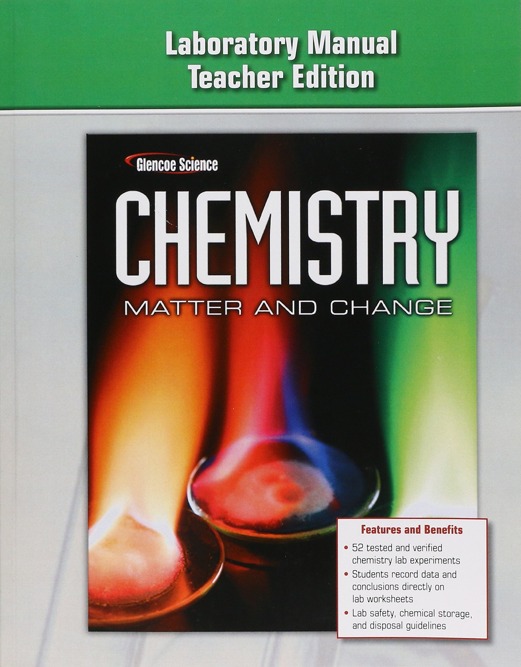 Chemistry: Matter & Change-Laboratory Manual Teacher's Edition: McGraw ...