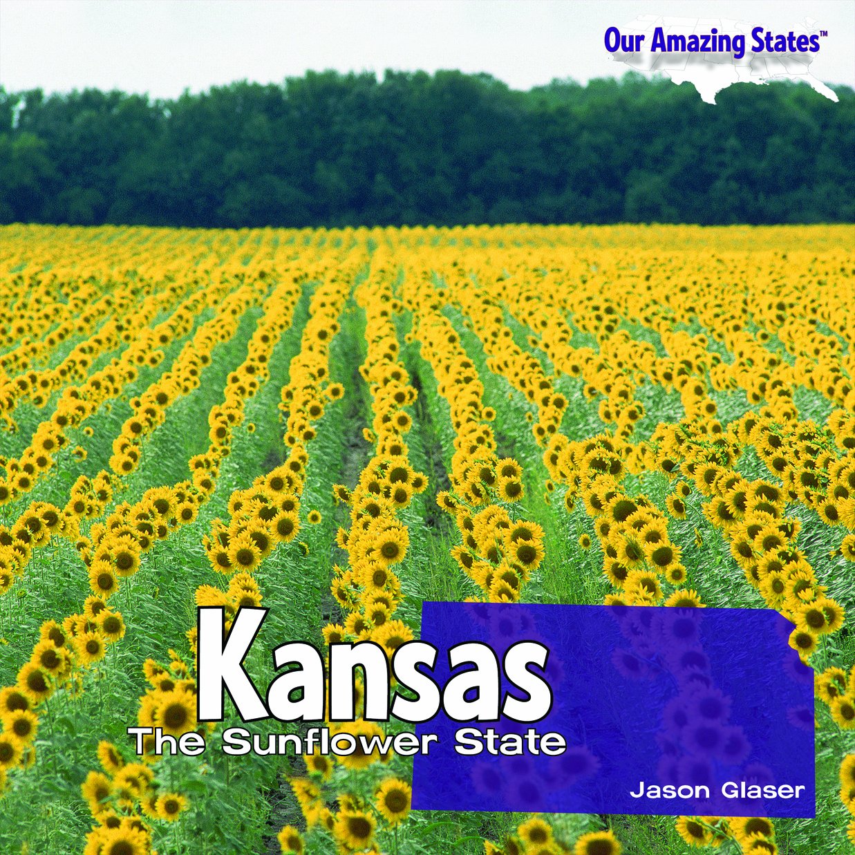 Kansas: The Sunflower State (Our Amazing States): Glaser, Jason ...