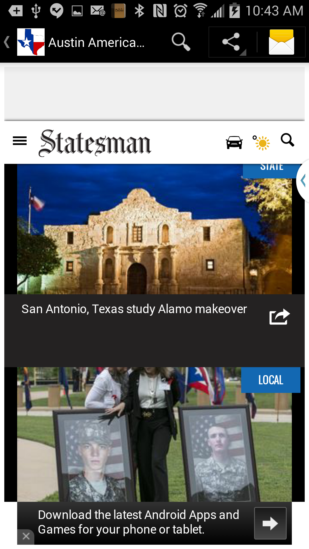 Texas- TX State & Local News - App on Amazon Appstore