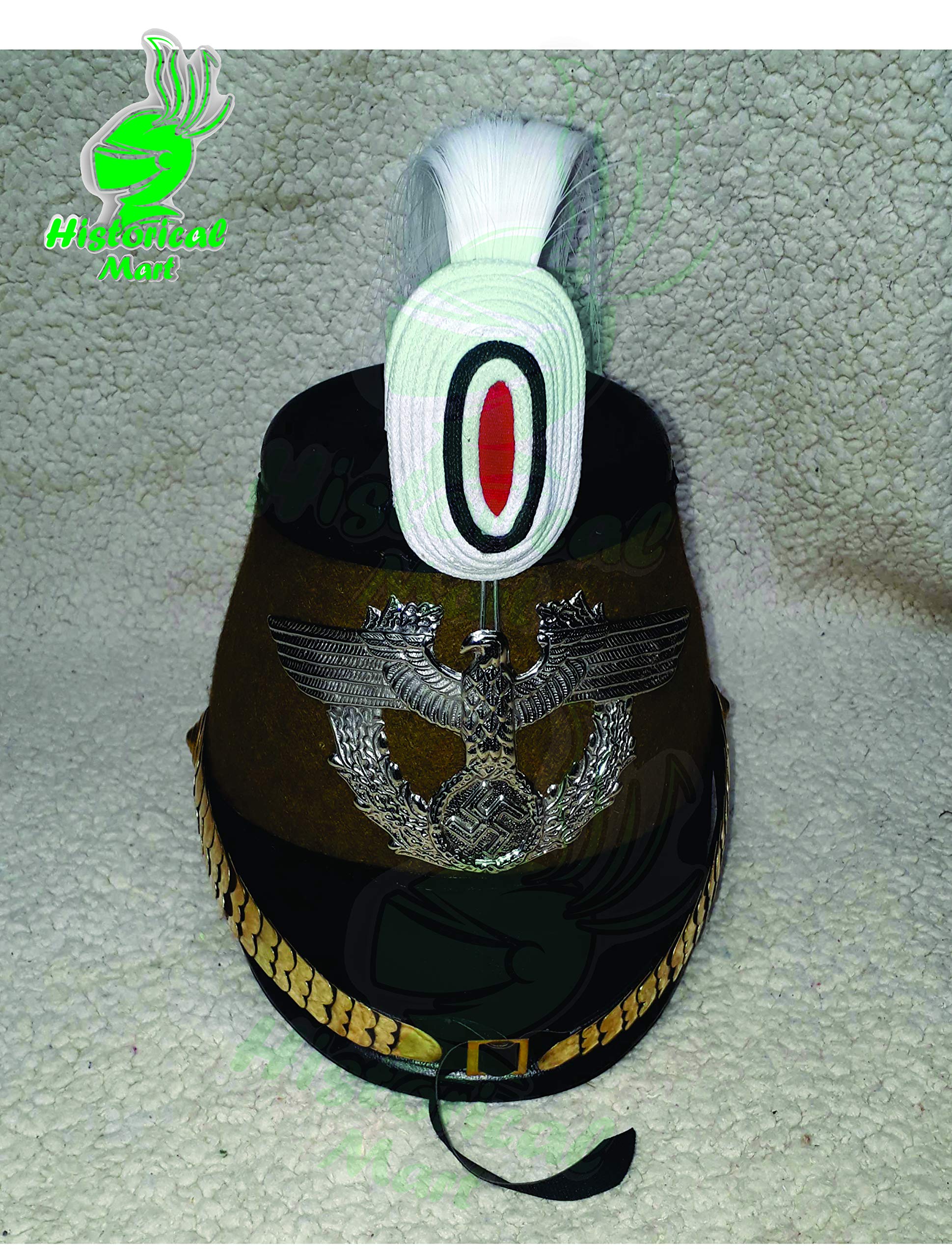 Buy KEW HANDICRAFTS Parussian Shako Helmet for Officer Ranks of The ...