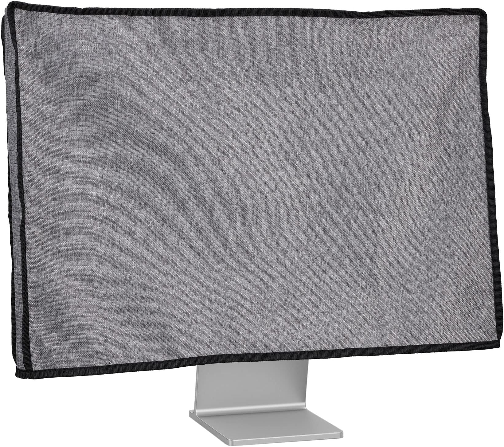kwmobile Dust Cover for 24-26" monitor - Linen Monitor Display ...