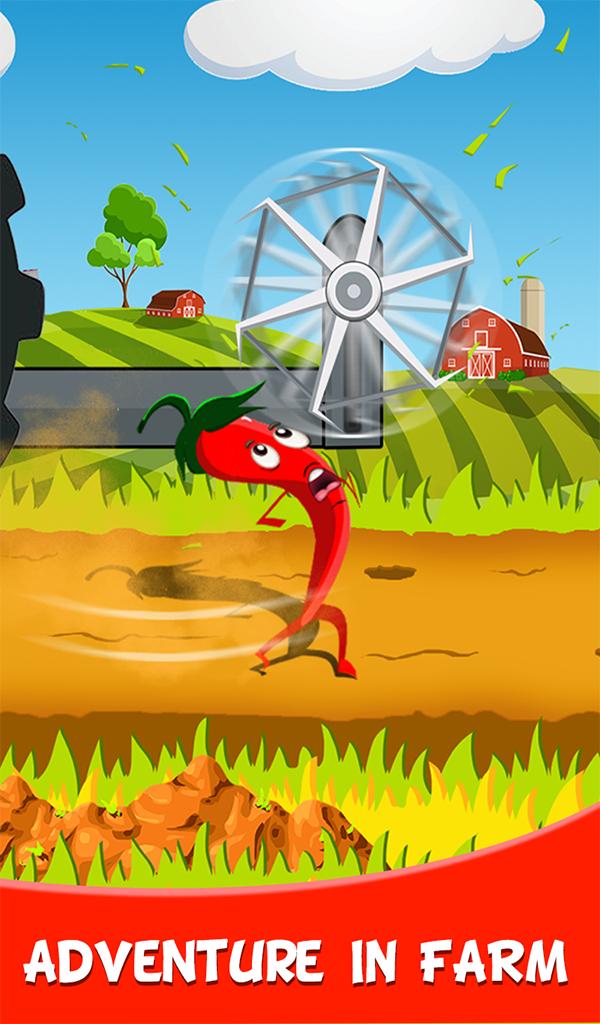 Skateboard Veggie Run: Running & Jumping Farm Game - App on Amazon Appstore