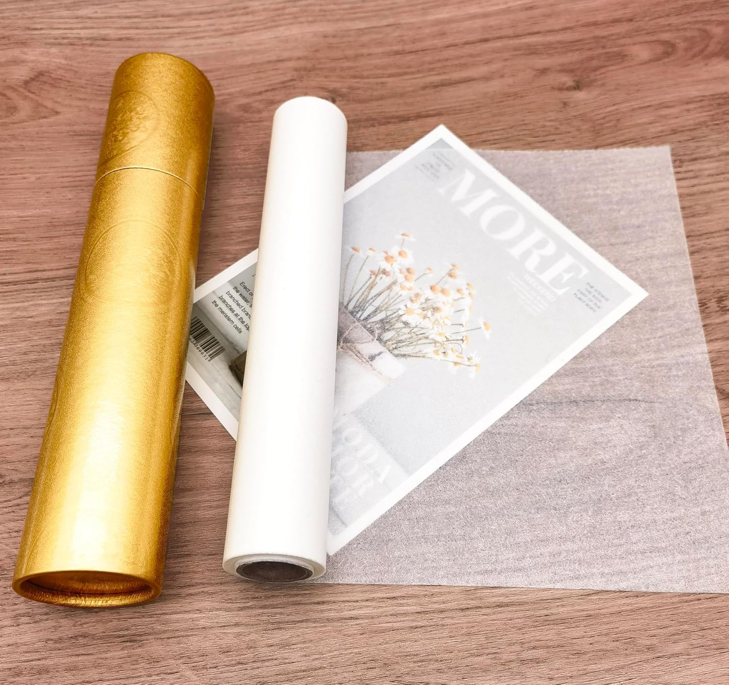 MLNSUNNY 9.4" x 787" White Teabag Paper Roll - Wet Strength Tissue for ...