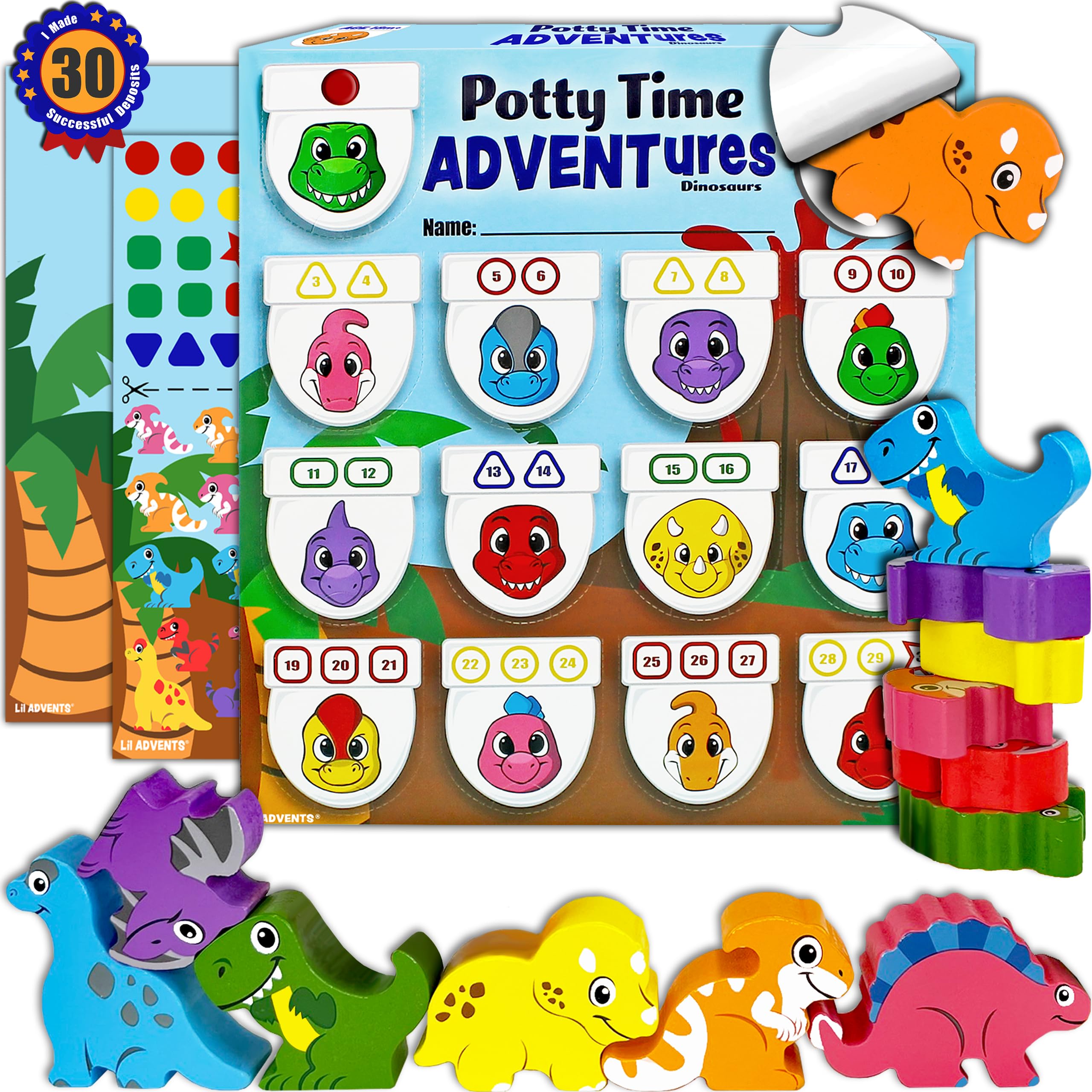 Buy Potty Time Adventures Potty Training Chart by Lil ADVENTS ...