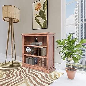 Tirolo country living bookshelf display book shelf wooden book shelves ...