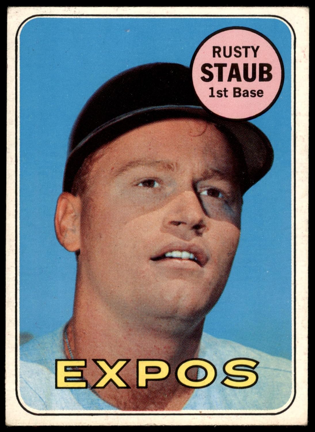 Amazon.com: 1969 Topps # 230 Rusty Staub Montreal Expos (Baseball Card ...