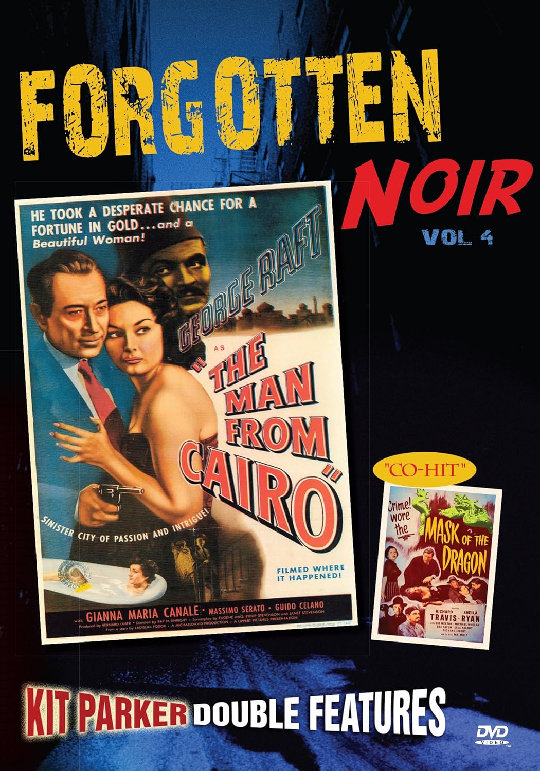 Amazon.com: Forgotten Noir, Vol. 4 (The Man from Cairo / Mask of the Dragon) : The Man From ...
