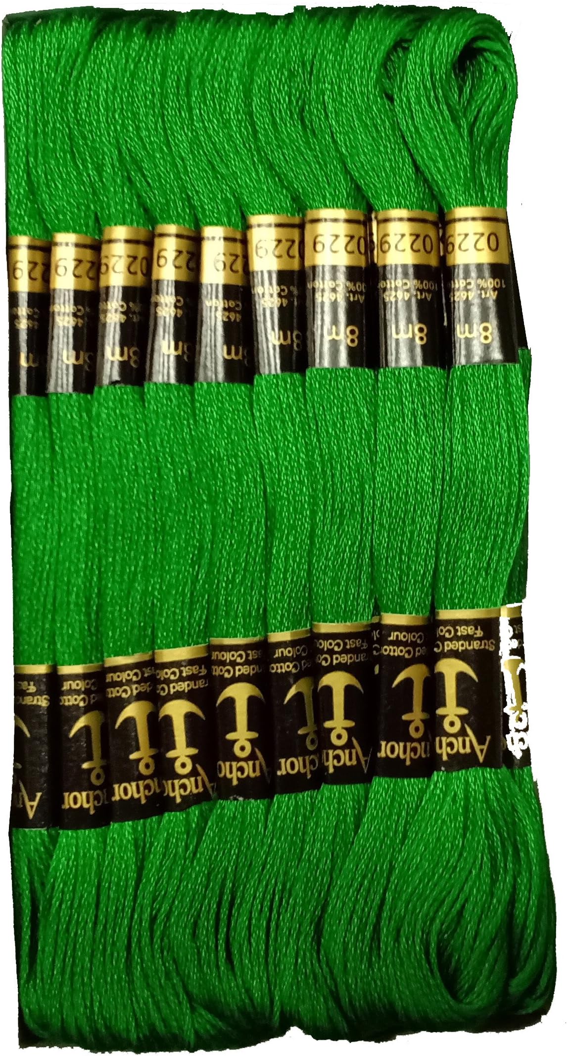 Bhavya Enterprises Anchor Cross Stich/Long Stich Embroidery Cotton ...